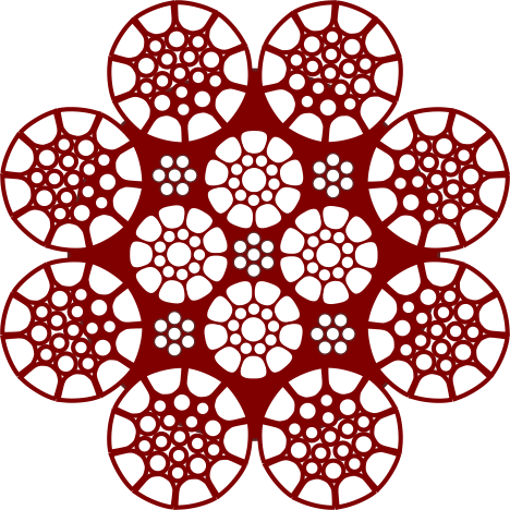 UNIQ WS8C - 8x26 Cable de acero Especial compactado galvanizado ...